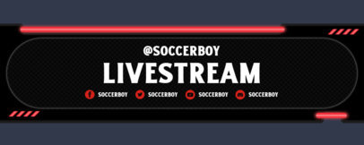 Placeit - Twitch Banner Generator for a Sports Tournament Streaming