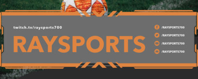 Placeit - Twitch Overlay Template for Sports Channels Featuring Modern ...