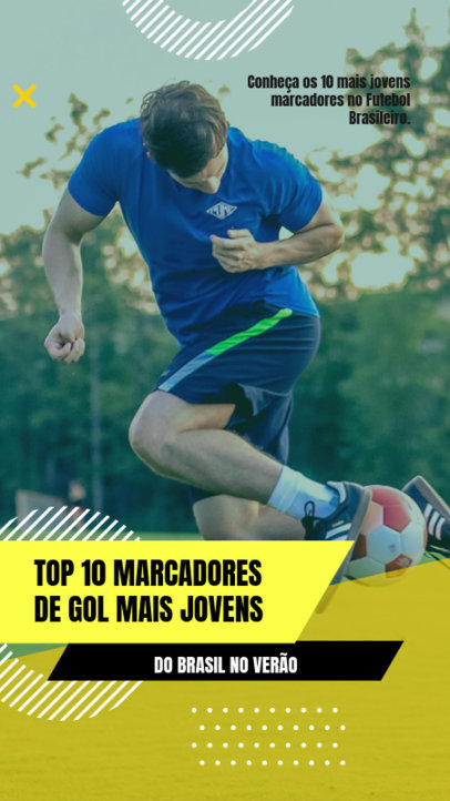 Placeit - Instagram Post Design Template for Sports Content Creators