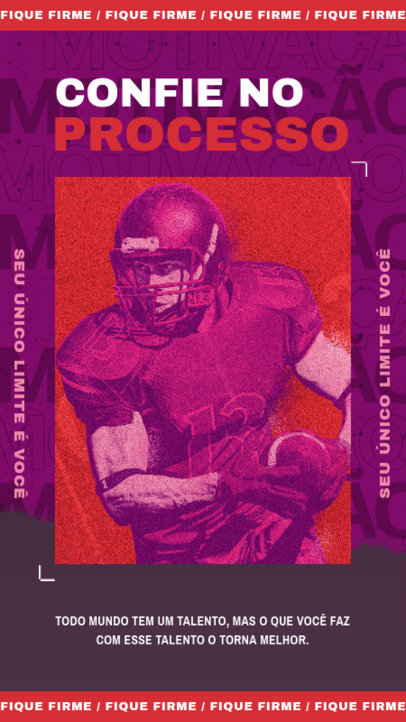 Placeit - Instagram Story Generator for a Sports Content Creator