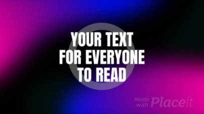 Placeit - Intro Video Maker Featuring an Explosive Animation for a Logo Reveal