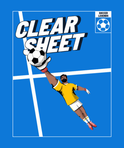 Placeit - T-Shirt Design Generator for Soccer Enthusiasts