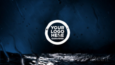 Placeit - Intro Maker Featuring a Logo Reveal with Digital Graphics