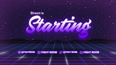 Placeit - Twitch Overlay Design Template for a Sports-Themed Talk Show