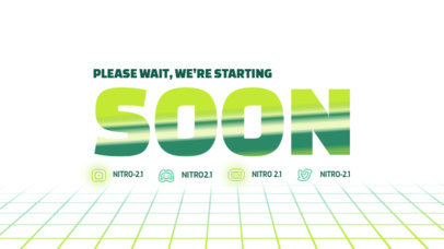 Placeit - Twitch Starting Soon Screen Template with a Retro Synthwave ...