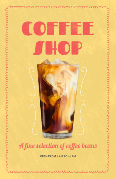 Placeit - Online Flyer Maker to Design Coffee Shop Flyers
