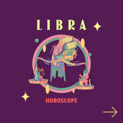 Placeit - Instagram Post Creator for a Zodiac-Themed Carousel Featuring ...
