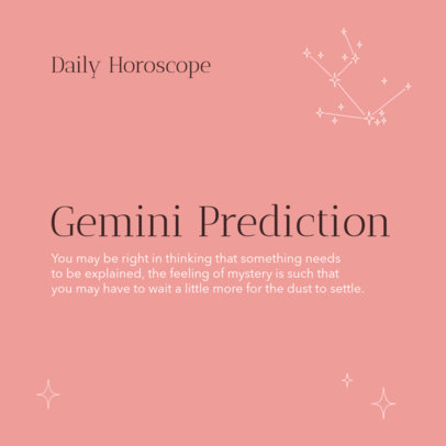 Placeit - Instagram Post Design Generator With a Weekly Horoscope