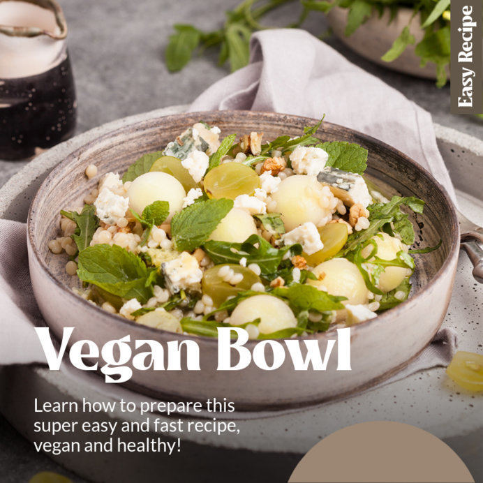 Placeit - Instagram Post Template for Easy Recipe Carousels