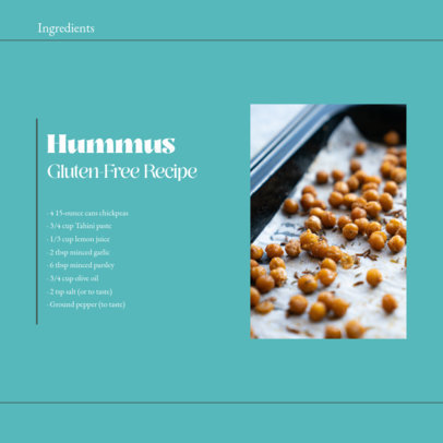 Placeit - Instagram Post Design Creator for Cooking Tips and Recipes