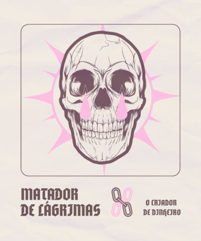 Placeit - T-Shirt Design Maker Featuring a Trap Aesthetic