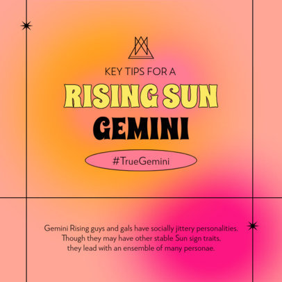 Placeit - Astrology-Themed Instagram Post Design Generator With Career ...