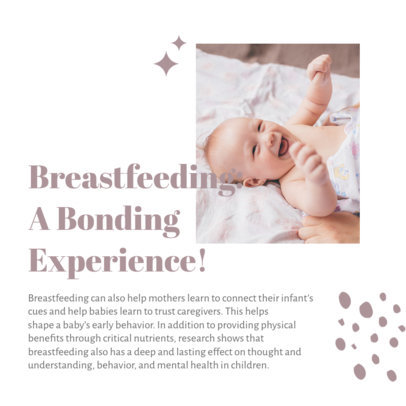 Placeit - Instagram Post Maker Featuring Breastfeeding Info and a ...