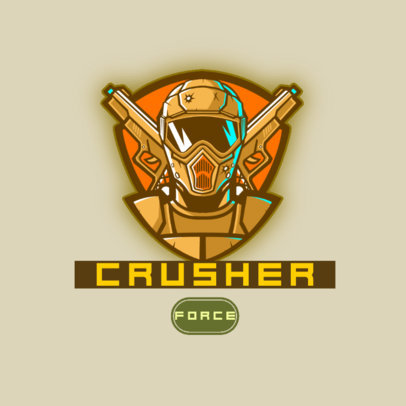 Placeit - Airsoft Team Logo Template