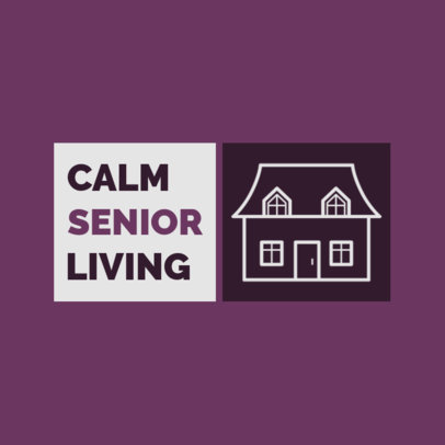 Placeit - Logo Template for an Assisted Living Service with a Mountain ...