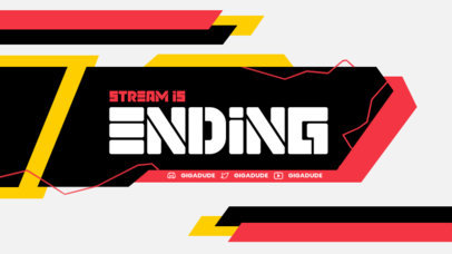 Placeit - Starting Soon Screen Maker With a Geometric Style and Bold Fonts