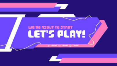 Placeit - Starting Soon Screen Maker With a Geometric Style and Bold Fonts