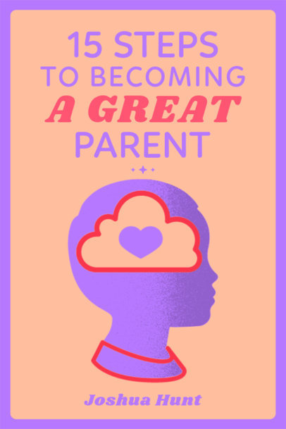 Placeit - Parenting-Themed Book Cover Design Creator Featuring a Pencil ...