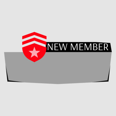 Placeit - COD-Inspired Twitch Alert Box Creator with a Simple Layout