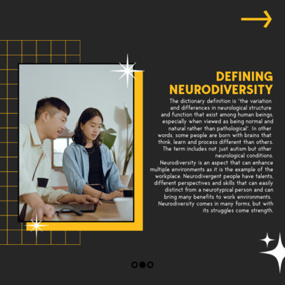 Placeit - Instagram Post Maker for Neurodiversity Celebration Week ...