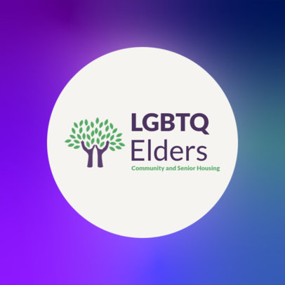 Placeit - Retirement Place Logo Creator for the LGBTQ+ Community