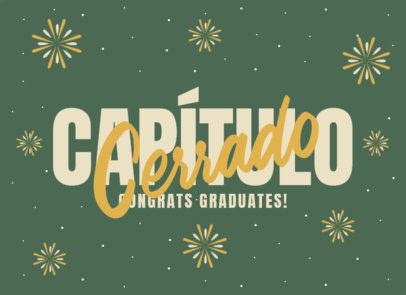 Placeit - Graduation-Themed Greeting Card Design Creator Featuring an ...