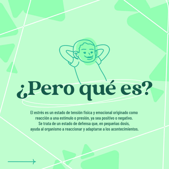 Placeit - Instagram Post Maker Featuring a Glossary for a Stress ...