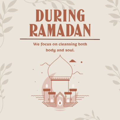 Placeit - Ramadan-Themed Instagram Post Design Template for an ...