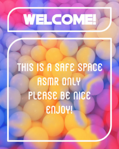 Placeit - Twitch Rules Panel Generator Featuring an Abstract Background