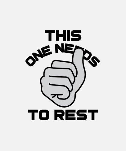 Placeit - T-Shirt Design Generator Featuring a This Guy Theme Quote