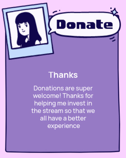 Placeit - Doodle-Themed Twitch Panel Template with an Avatar Graphic