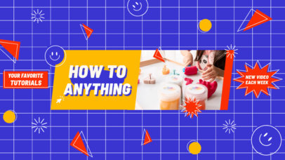 Placeit - YouTube Banner Maker with Retro Illustrations for a Creative ...