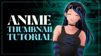 Placeit - Illustrated YouTube Thumbnail Template Featuring a Gothic ...