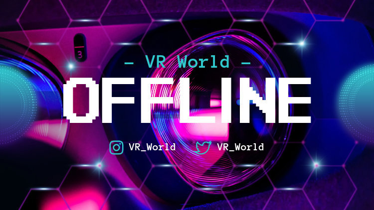 Placeit - Twitch Offline Screen Template for Streamers Featuring a VR ...