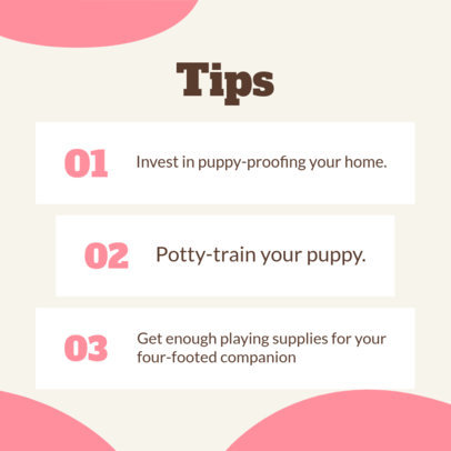 Placeit - Instagram Post Creator with Training Tips for Beginner Puppy ...