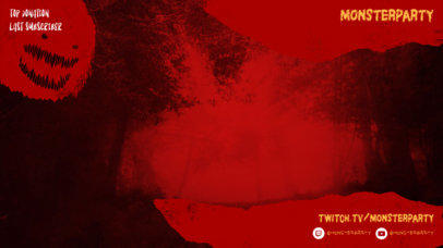 Placeit - Twitch Overlay Design Generator for Horror Games