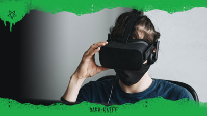 Placeit - Twitch Ending Screen Design Generator for Horror Games