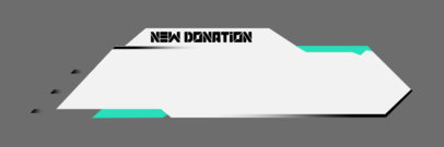 Placeit - Twitch Alert Box Template with a Futuristic Badge