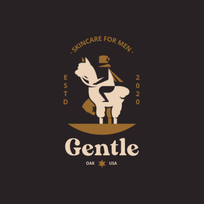 Placeit - Online Logo Creator for a Men's Grooming Studio with an ...