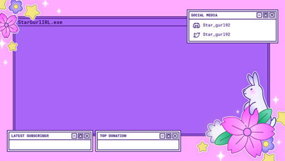 Placeit - Retro-Themed Webcam Overlay Maker for Streamers Featuring ...