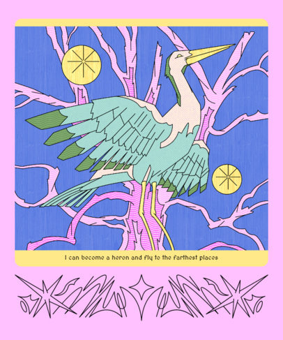 Placeit - T-Shirt Design Template Featuring a Surrealism Theme and a ...