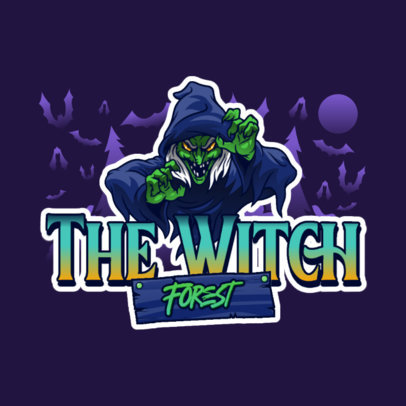 Placeit - Halloween-Themed Logo Generator for a Horror Amusement Park