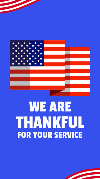 Placeit - Instagram Story Template for a Happy Veterans Day