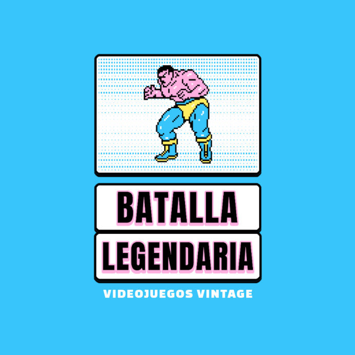 Placeit - Retro Gaming Store Logo Maker Featuring an 8-bit Wrestler Graphic