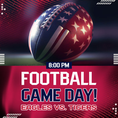 Placeit - Football Instagram Post Generator for a Big Match Event ...