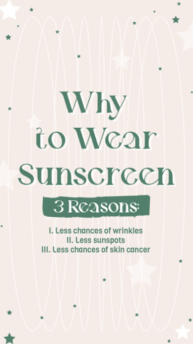 Placeit - Instagram Story Creator Featuring Reasons to Wear Sunscreen