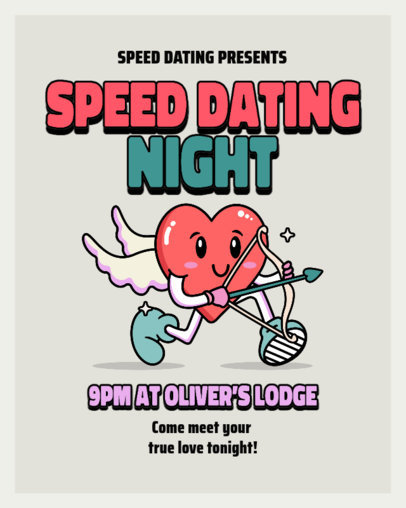 Placeit - Instagram Post Template for Valentine's Day with a Speed ...