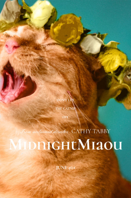 Placeit - Cat-Themed Poster Design Creator Featuring an AI-Generated ...