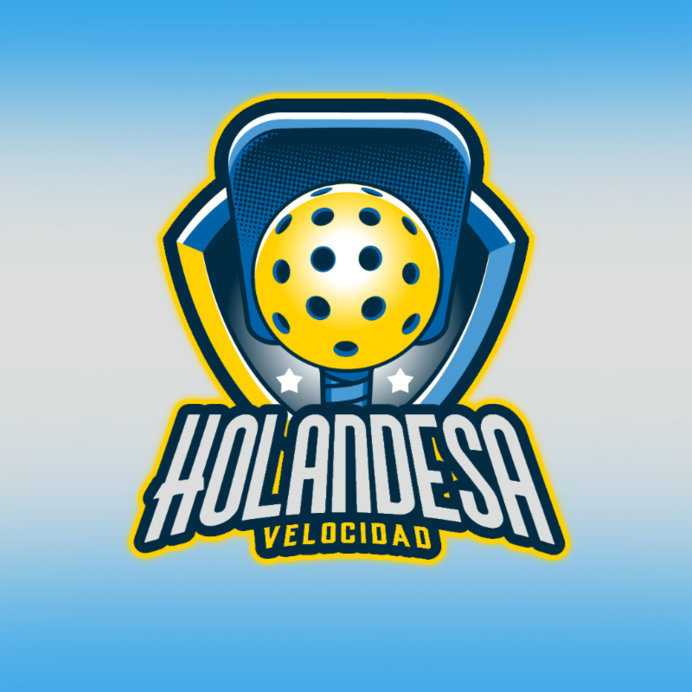 Placeit - Pickleball Team Logo Generator with an Illustrated Emblem