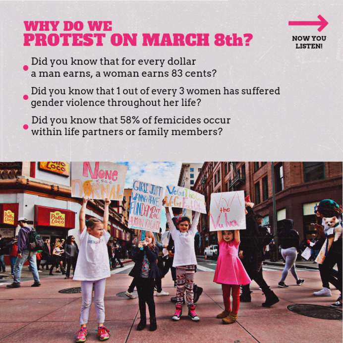 Placeit - Instagram Post Generator Featuring a Text About Gender Equality